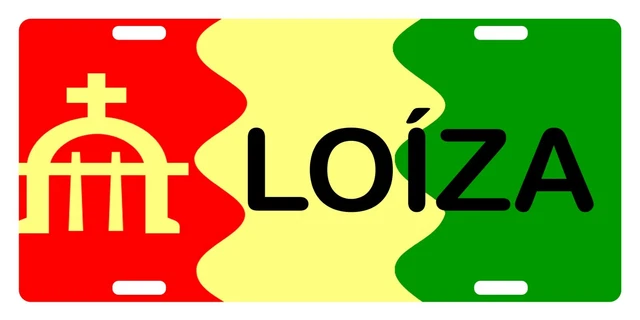 LOIZA FLAG PUERTO Rico Municipio 6" X 12" License Plate PR Boricua ...