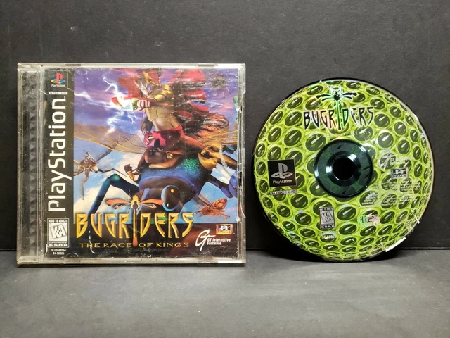 BUG RIDERS: THE Race of Kings (Sony PlayStation 1, 1997) PS1 Damaged ...
