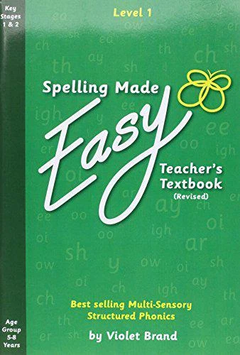 SPELLING MADE EASY Revised A4 Text Book Level 1: 1 by Brand, Violet ...