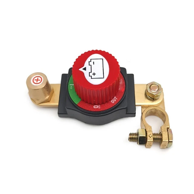 BATTERY DISCONNECT SWITCH 12V Battery Disconnect Compact Design Switch ...