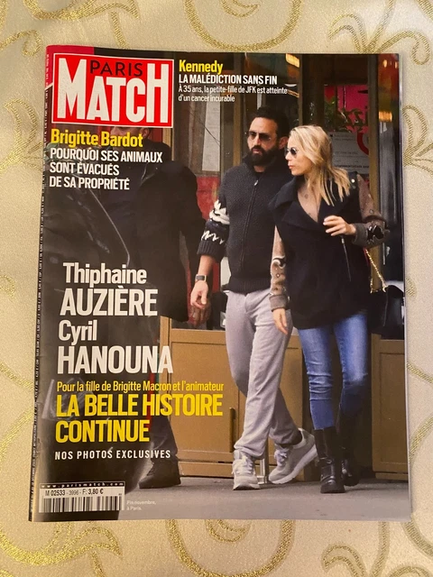 PARIS MATCH N°3996 - Tiphaine Auzière & Cyril Hanouna (4 décembre 2025 ...