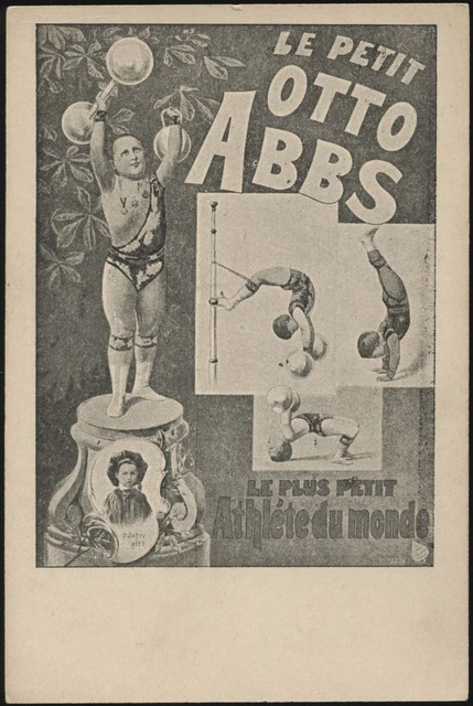- 'LE PETIT Otto Abbs - L'atleta più piccolo del mondo' () - Cartolina ...