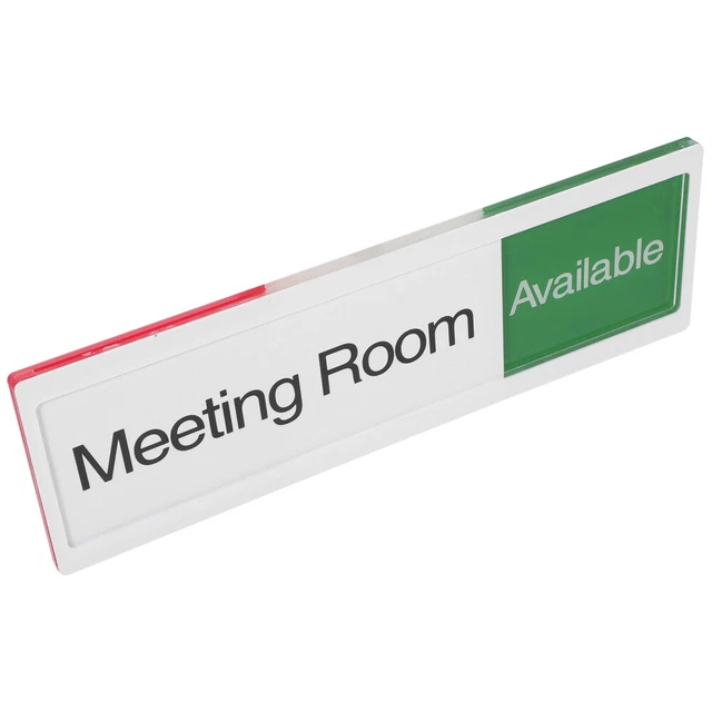 BOARD OCCUPIED SIGN Meeting Room Signage Vacant Slider Office £16.89 ...