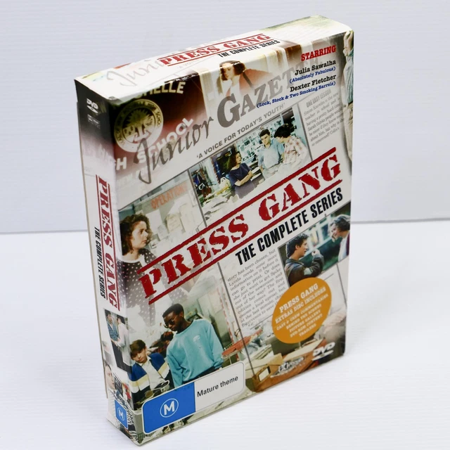PRESS GANG-COMPLETE COLLECTION (R4 Boxset DVD, 1989) DRAMA Julia ...