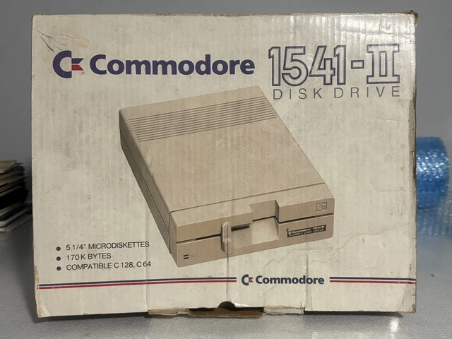 COMMODORE 1541-II FLOPPY Disk Drive BOX ONLY C64 VIC-20 1541-2 | Free AU Postage $50.99 ...