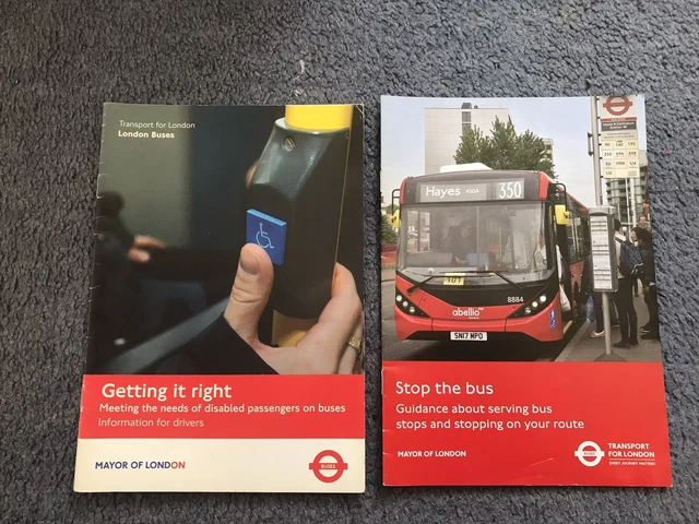 TFL LONDON LEAFLET Stop Bus Getting It Right Collectable Spotter £5.00 ...