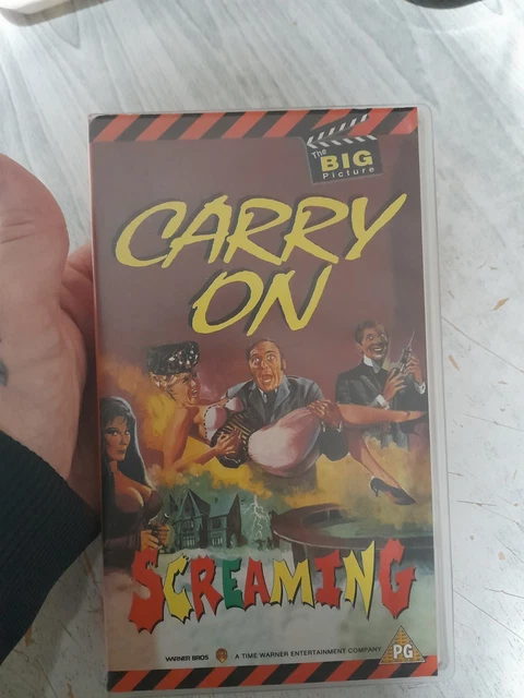 VINTAGE CARRY ON Screaming VHS Video Tape PAL £3.00 - PicClick UK