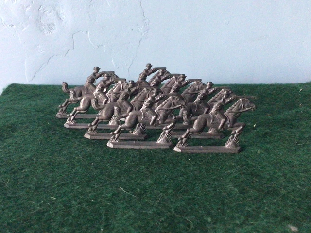RARE VINTAGE LEAD model Cavalry soldiers 9 Pieces. £5.98 - PicClick UK