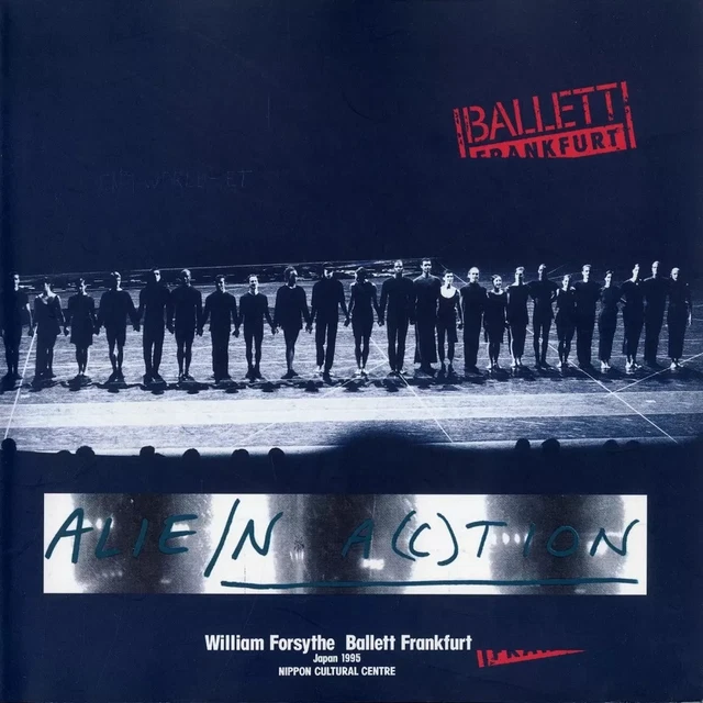 PAMPHLET PAMPHLET STAGE Pamphlet WILLIAM FORSYTHE BALLETT FRANKFURT ...