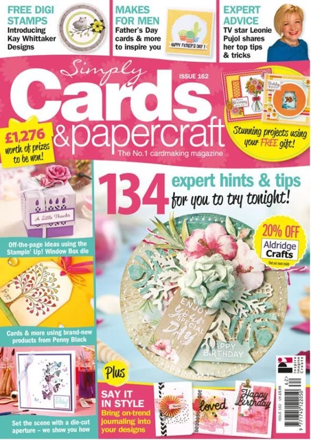 SIMPLY CARDS & Papercraft Craft Magazine Issue 162 (ASCC1618) £4.80 ...