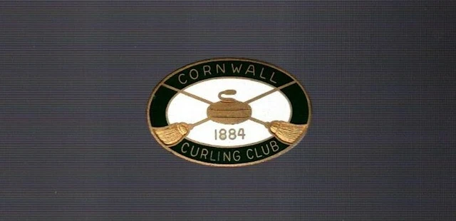 1884 CORNWALL, ONTARIO, Canada Curling Club pin $8.95 - PicClick CA
