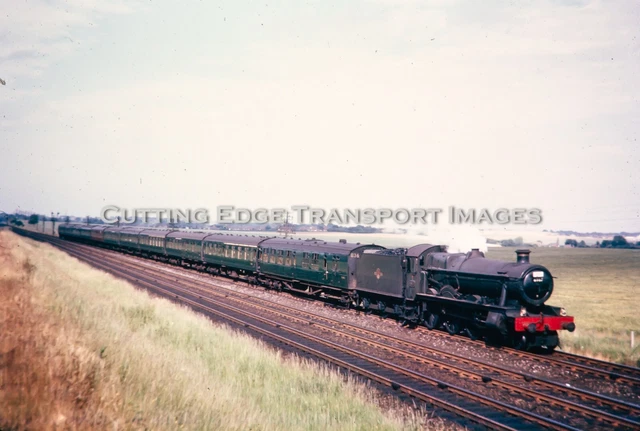 DUPLICATE RAILWAY SLIDE: 6967 Willesley Hall Battledown Ian Allan P ...