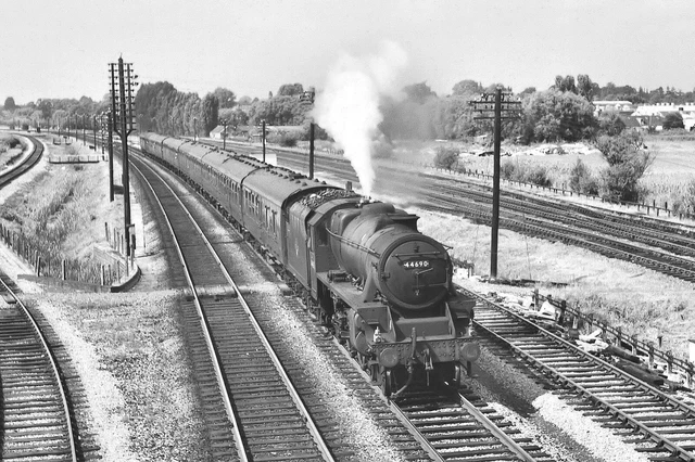 44690 BRITISH RAIL 6x4 Quality Steam Rail Photo EUR 3,77 - PicClick FR