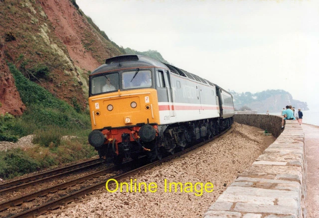 RAILWAY PHOTO 6X4 Class 47 47819 Intercity Passenger Train Teignmouth ...