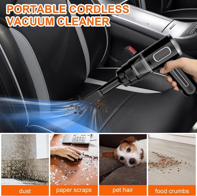 Usb Rechargeable Wireless Vacuum Cleaner Car Handheld Vaccum Mini Power
