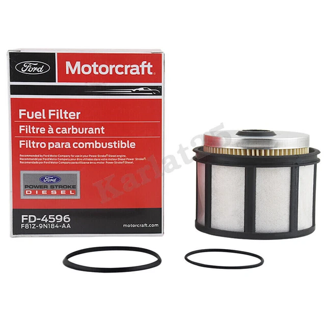 I PACK MOTORCRAFT FD4596 Fuel Filter 7.3L PowerStroke Diesel $23.10 ...