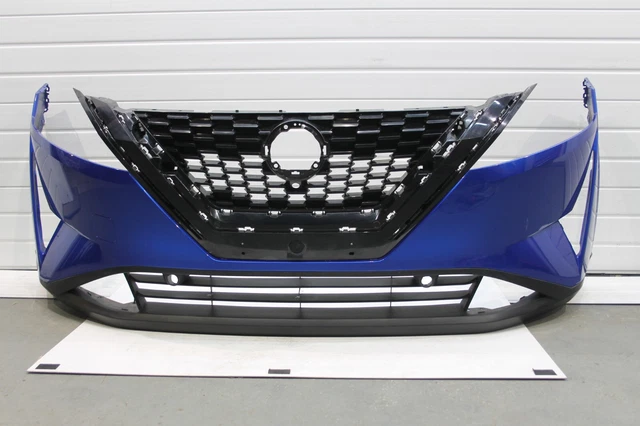 NISSAN QASHQAI J12 Front Bumper Upper Lower Grille 62026 6Ua0A Blue ...