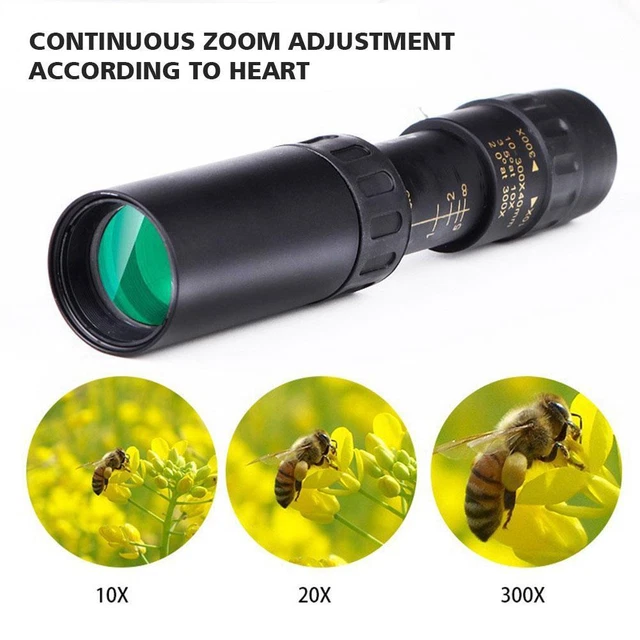 10-300X40 ZOOM MONOCULAR Professional Phone Camera Telescope G1E0 G1KD ...