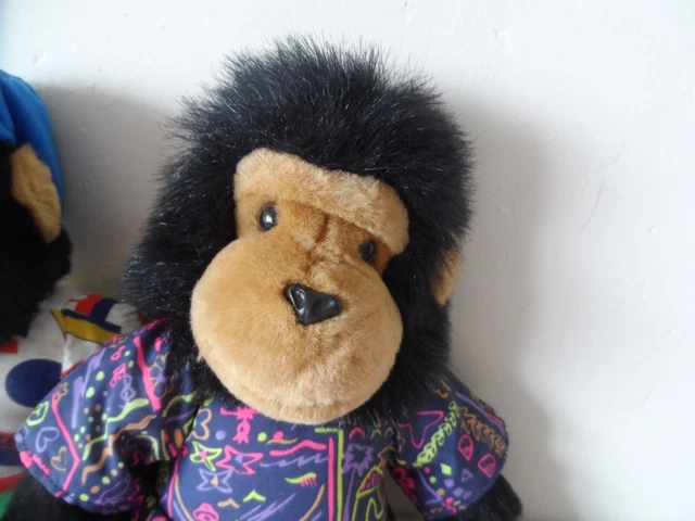 VINTAGE PG TIPS Chimps Kevin and Girlfriend Samantha Monkeys Apes Soft ...