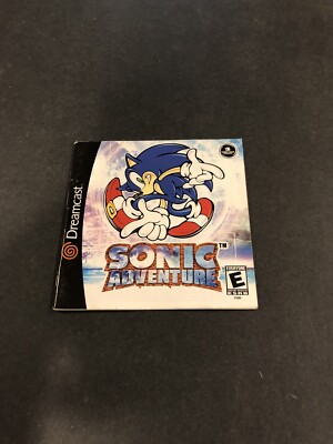 SONIC ADVENTURE DREAMCAST manual £21.77 - PicClick UK