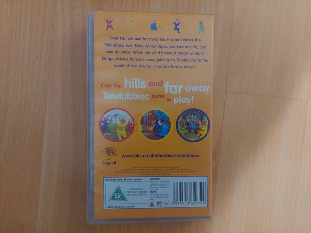 CBEEBIES TELETUBBIES DANCE With The Teletubbies Childrens VHS Tape ...