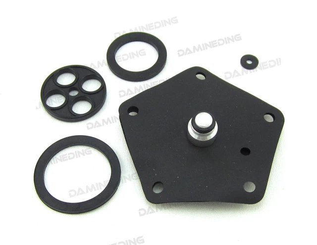 PETCOCK REBUILD REPAIR KIT diaphragm seal for gt550 j 1972 gt550 Indy ...