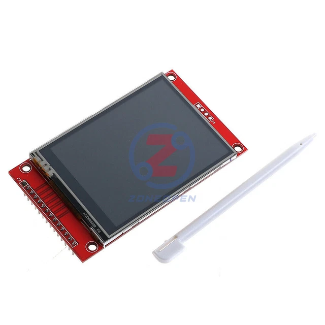 2.8& SPI TFT LCD 240x320 Serial Port Module PCB ILI9341 with/without ...