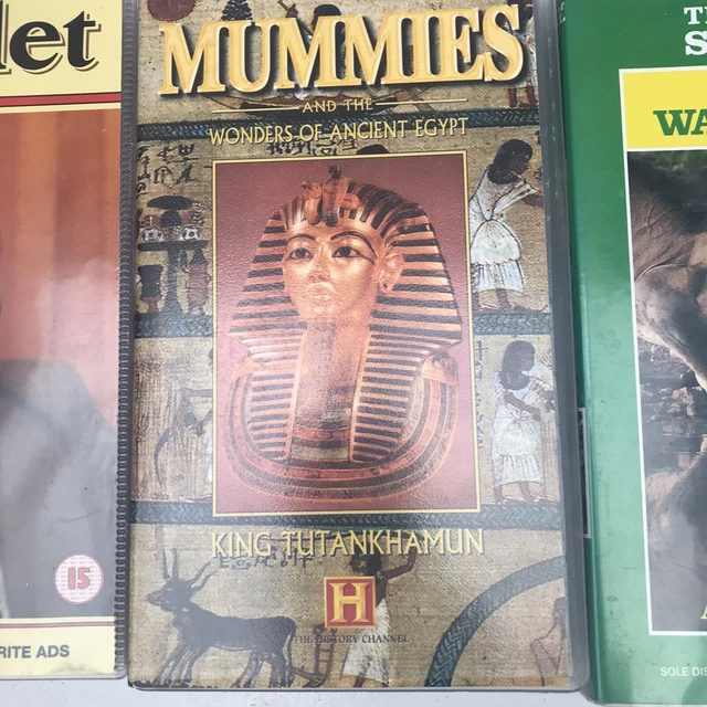 VINTAGE VHS TAPE Mummies Egypt Documentary King Tutnkhamun £2.23 ...