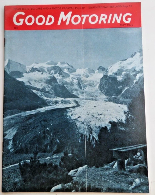 GOOD MOTORING MAGAZINE May 1974 Jaguar XJ12L BMW 520 & 2002Tii Alfasud ...