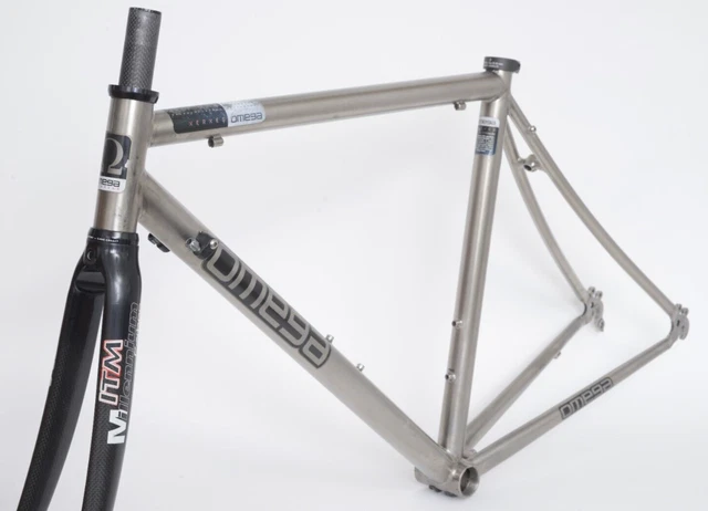 OMEGA XERXES TITANIUM Compact Road Bike Frame, Medium 49cm, Carbon ...