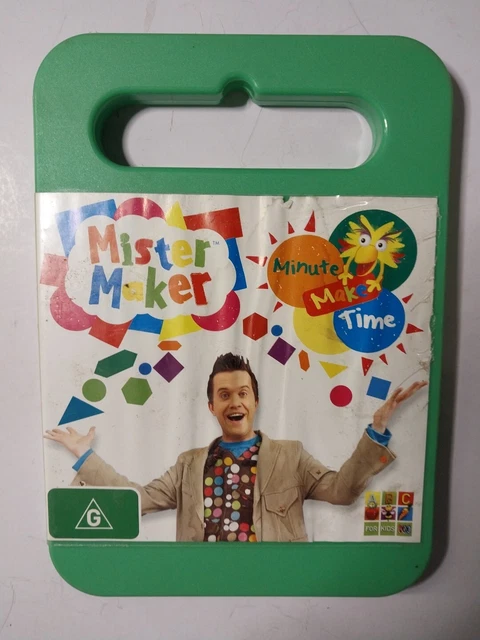 MISTER MAKER MINUTE Make Time DVD Region 4 PAL | ABC For Kids cp515 $7. ...