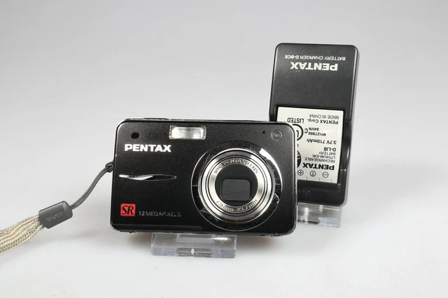 PENTAX OPTIO A40 | Digital Compact Camera | 12MP | Black £77.09 ...
