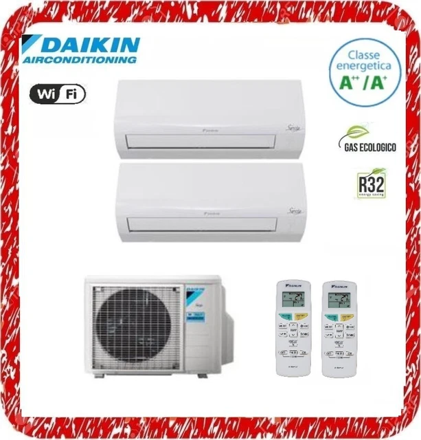 DAIKIN 2AMXF40A+ATXF25G+ATXF35G CLIMATISEUR Dual 9+12 BTU Avec Wifi A++ EUR 1.353,32 - PicClick FR