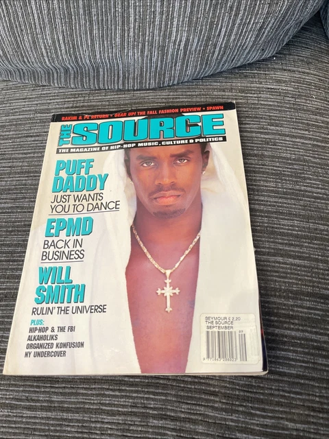 THE SOURCE MAGAZINE September 1997 #96 Puff Daddy EPMD Will Smith £10. ...