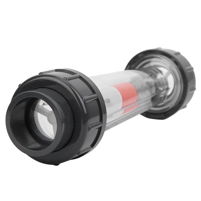 LIQUID FLOW METER Pool Flow Meter Water Liquid Inline Flowmeter Liquid ...