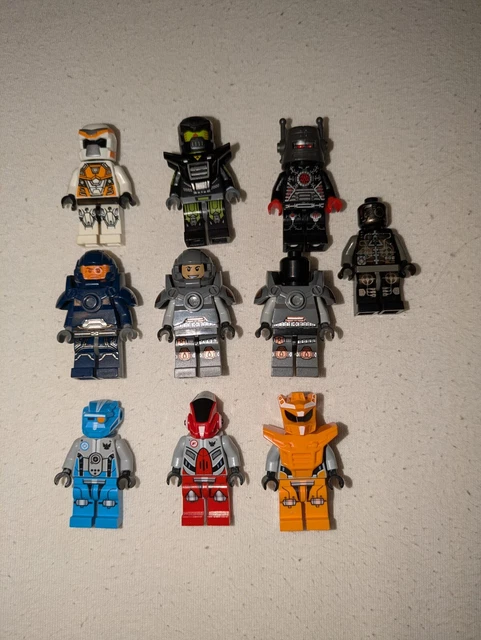 LEGO SERIES MINIFIGURES Bundle X10 with galaxy squad robots (read ...