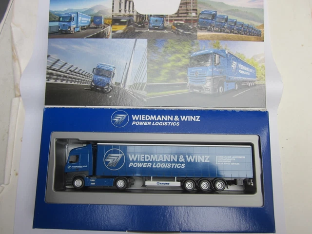 HERPA SONDERMODELL MB Actros Wiedmann & Winz sehr gut EUR 24,09 ...