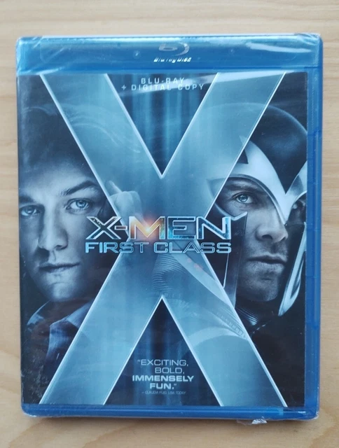 X-MEN: FIRST CLASS (Blu-ray, 2011, 2-Disc Set, Canadian Ver) New ...