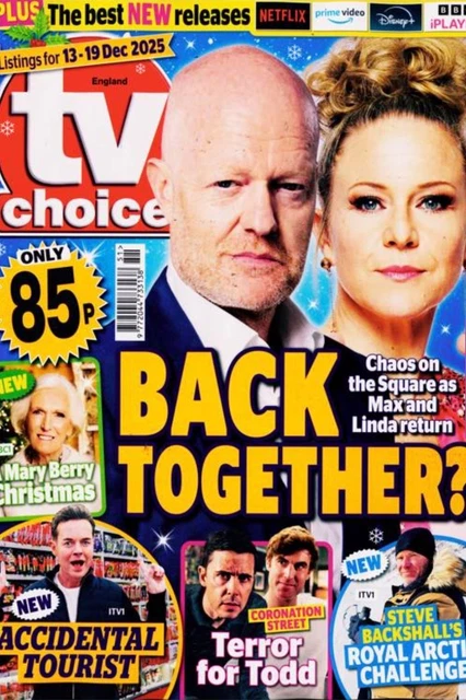 TV CHOICE MAGAZINE (UK) - 13-19 December 2025 - EastEnders - Mary Berry ...