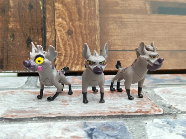 DISNEY LION GUARD King Hyenas Mini Figures Bundle Cheezi Chungu & Janja ...