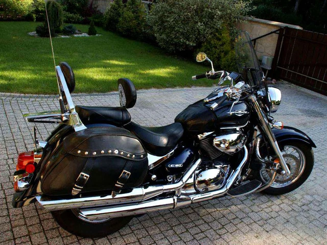 SUZUKI BOULEVARD C50 Engine Guard Highway Crash Bar With Built In Foot ...