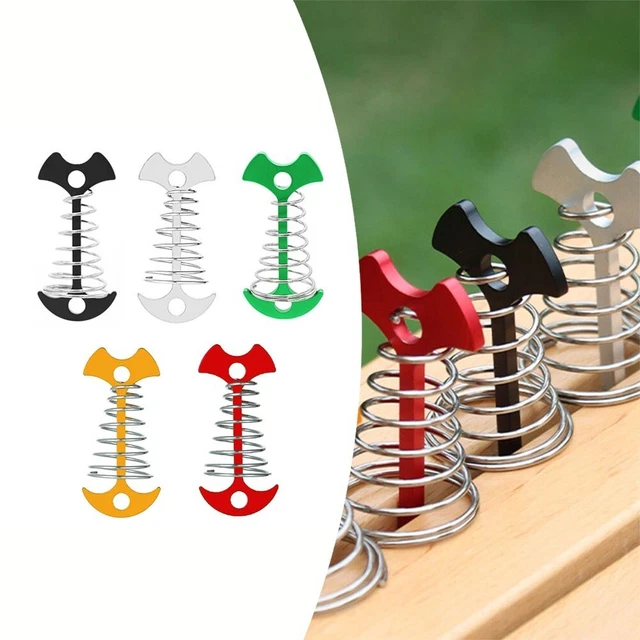 AWNING ANCHOR SPRING Fishbone Deck Pegs And Details Easy To Use ...