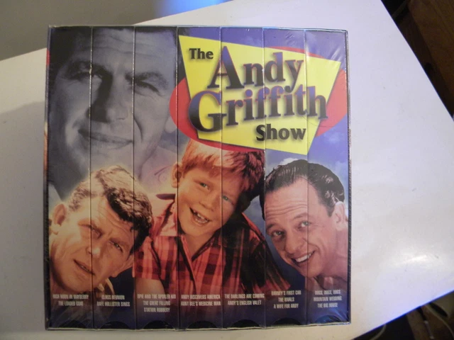THE ANDY GRIFFITH Show VHS Tapes Boxed Set 7 Tapes Vintage 1998 NEW/SEALED £11.57 - PicClick UK