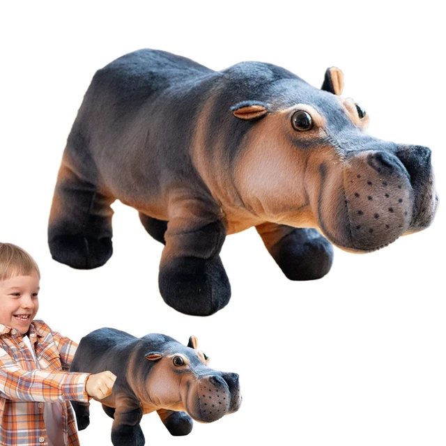 11'' STANDING GASSY the Farting Hippo Stuffed Animal Plush Toy Moo Deng ...