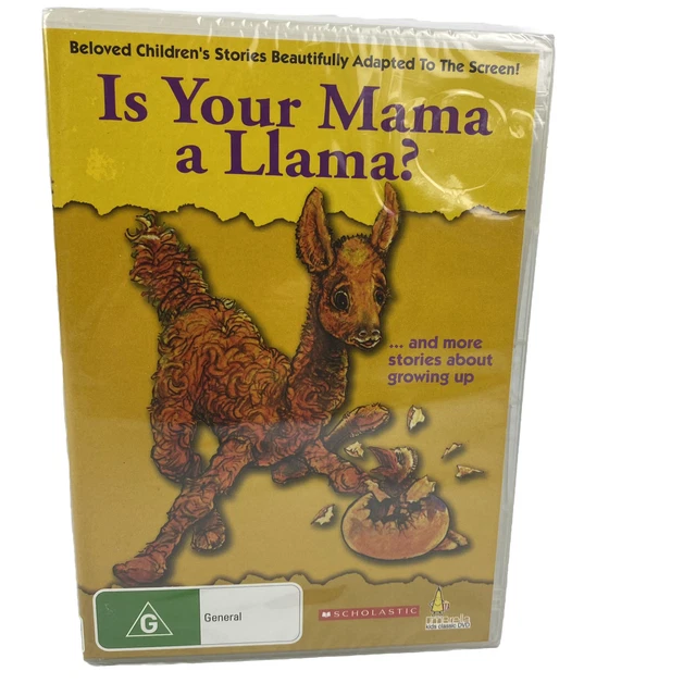 IS YOUR MAMA a Llama? DVD 5 Stories Adapted From Children Picture Books ...