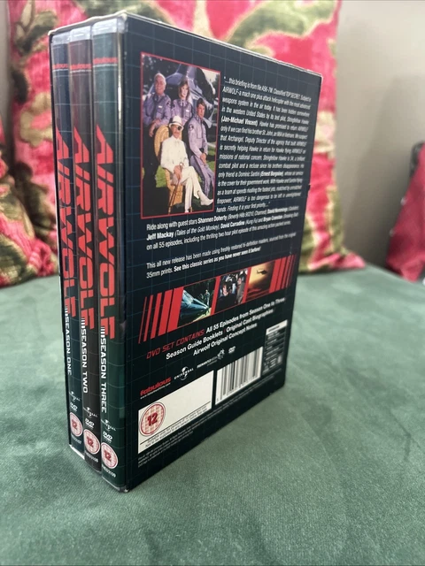 AIRWOLF THE COMPLETE Collection Seasons 1-3 DVD Box Set UK Region 2 £26 ...