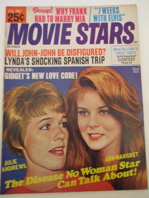 JULIE ANDREWS, ANN-MARGRET - Movie Stars Magazine 1966 EUR 9,70 ...