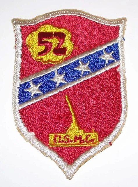 ORIGINAL CUT-EDGE WW2 USMC 52nd DEFENSE BATTALION PATCH £14.64 ...