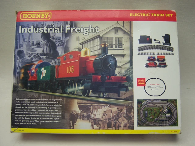 HORNBY INDUSTRIAL FREIGHT Train Set R1015. £46.00 - PicClick UK
