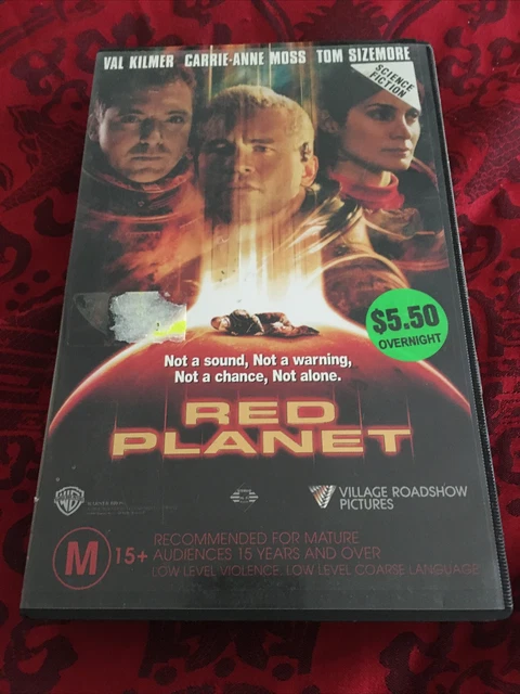 RED PLANET - Val Kilmer - Vhs Video Tape $15.00 - PicClick AU
